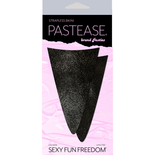 5-Pack: Strapless Bikini Merkins: Black Mini Bikini Merkin by Pastease